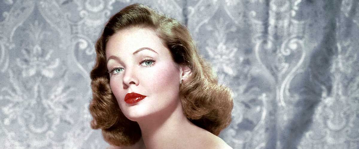 Gene Tierney, la actriz más bella de la historia del cine