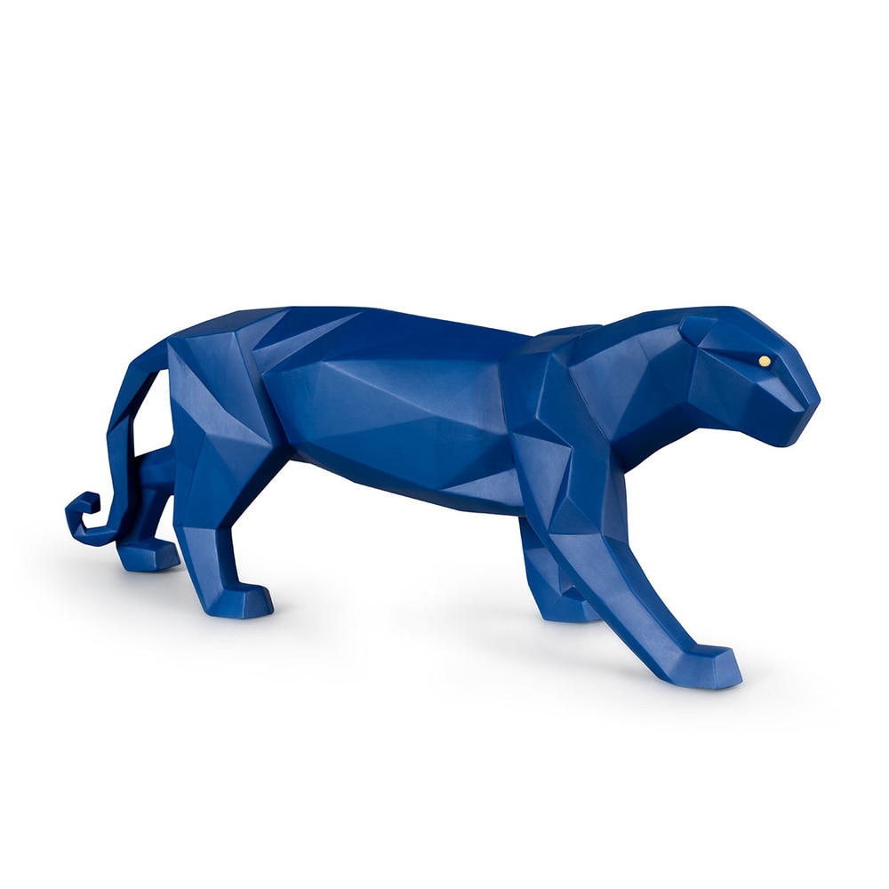 Figura Pantera. Azul mate Lladró · Lladró · El Corte Inglés