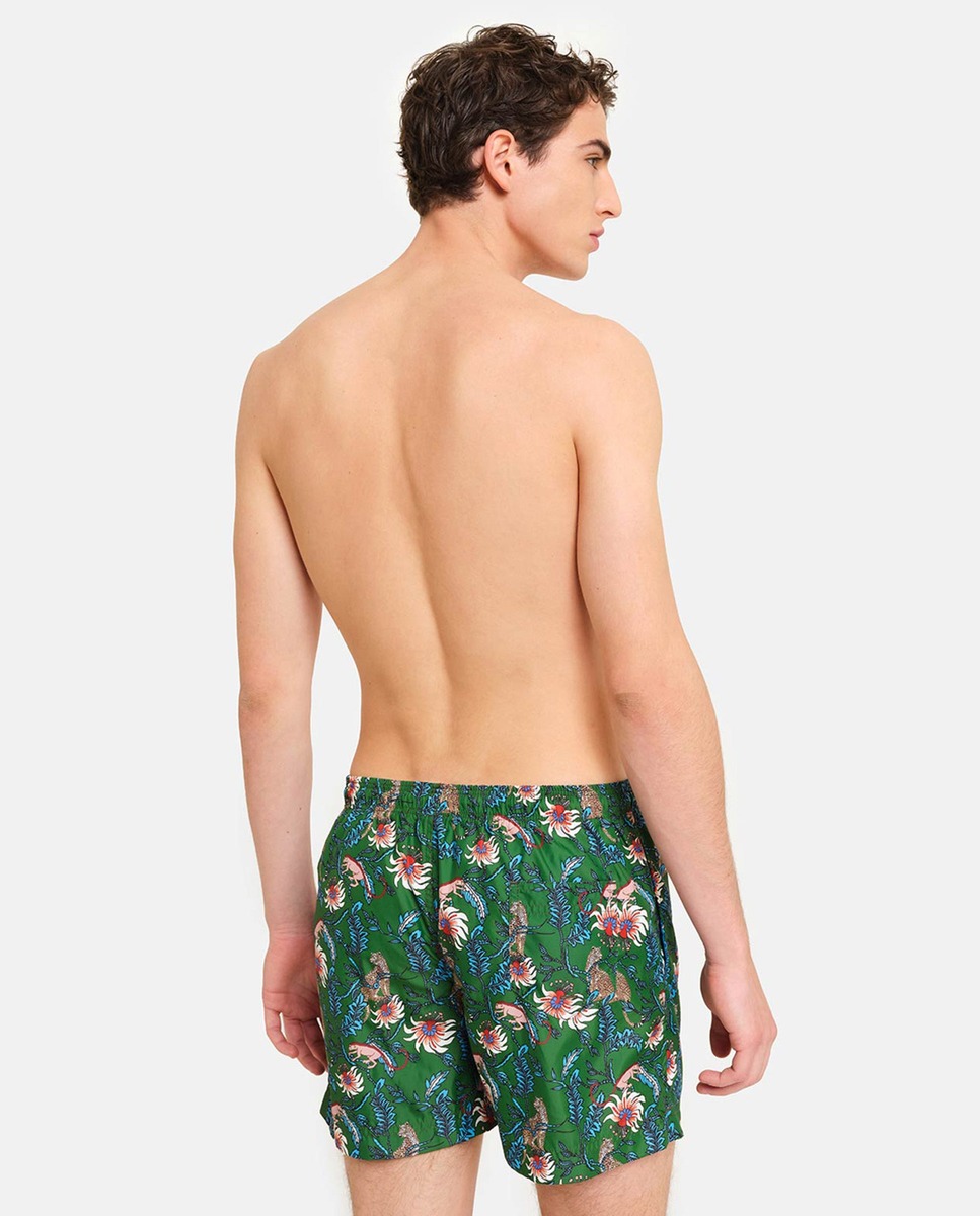 Bañador Bermuda De Hombre En Color Verde · Peninsula