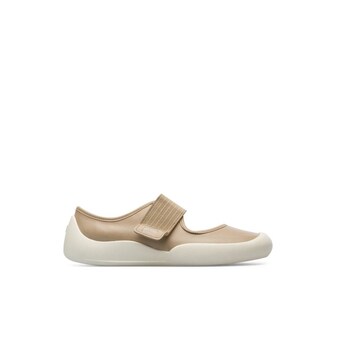 Merceditas de mujer plano de piel en beige · Camper · El Corte Inglés