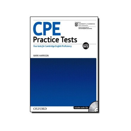 Certificate Of Proficiency In English Practice Tests: Four Tests For ...