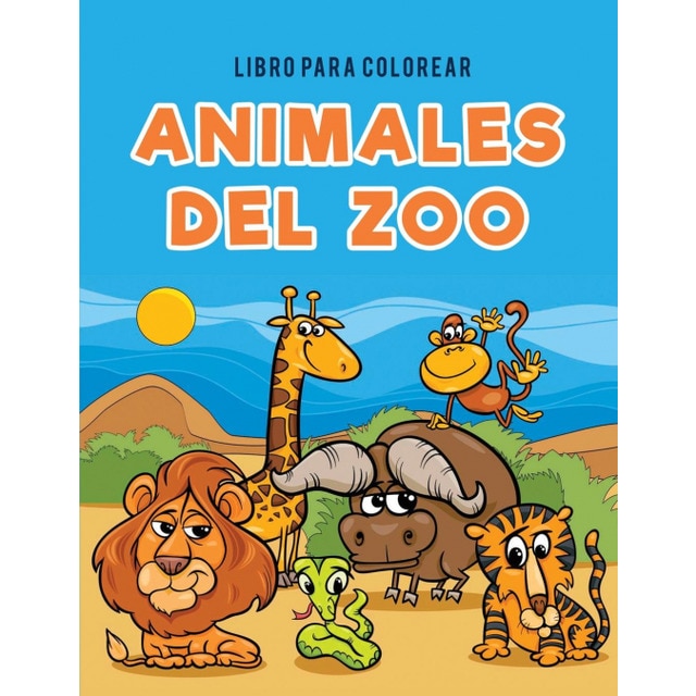 Libro para colorear animales del zoo · Salud, bienestar y dietas · El ...