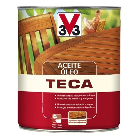 Aceite de Teca Alta Resistencia para la Madera V33 · V33 · El Corte Inglés