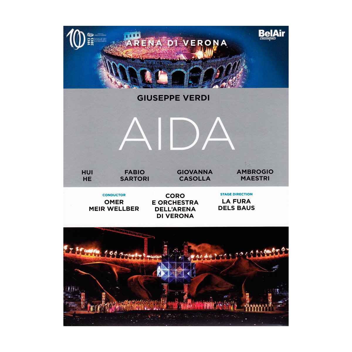 Verdi: Aida (DVD) · BELAIR · El Corte Inglés