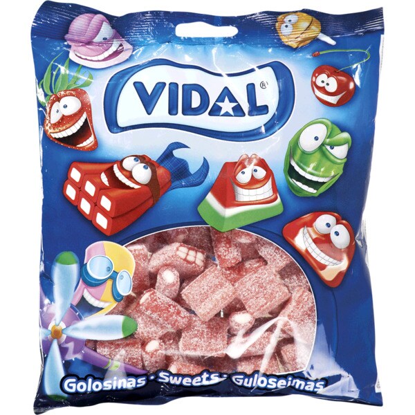 Gomas Tijolos com Açúcar embalagem 400 g · Vidal · Supermercado El ...