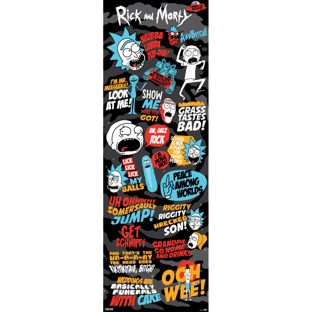 Póster Puerta Rick & Morty · Grupo Erik Editores, S.L. · El Corte Inglés