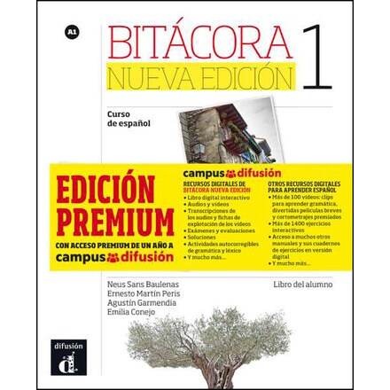 Bitácora nueva edición 1 premium libro del alumno + cd: Bitácora nueva ...