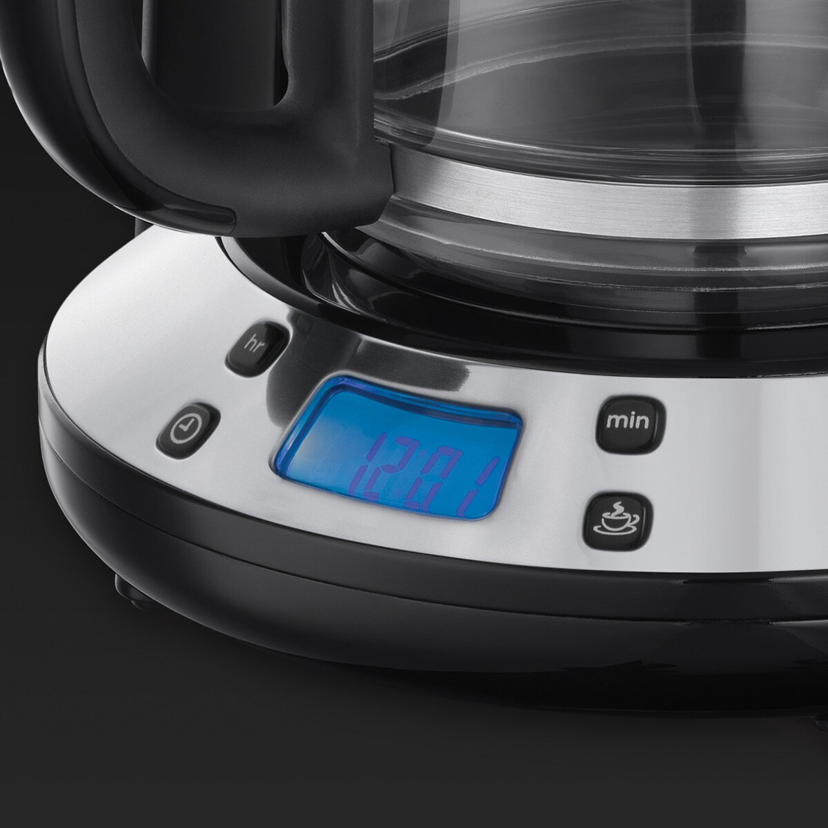 Cafetera de goteo Russell Hobbs Colours Plus Crema con pantalla LCD ...