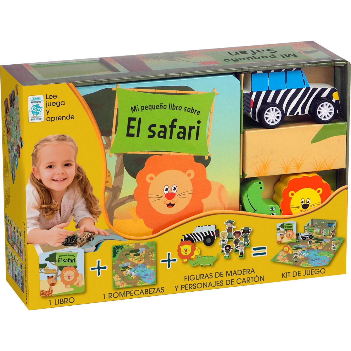 Mi pequeño libro sobre El safari (Lee, juega y aprende) (Tapa dura ...