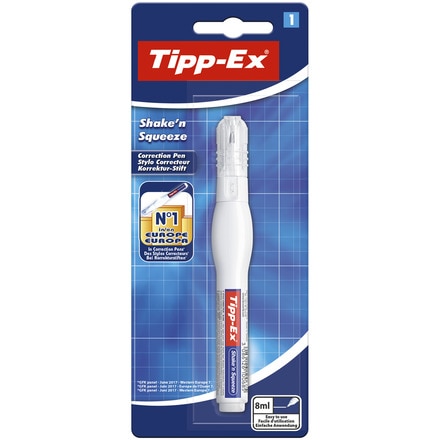 Comprar Pack de 1 Bolígrafo Corrector Líquido Tipp-Ex Shake'n Squeeze ...
