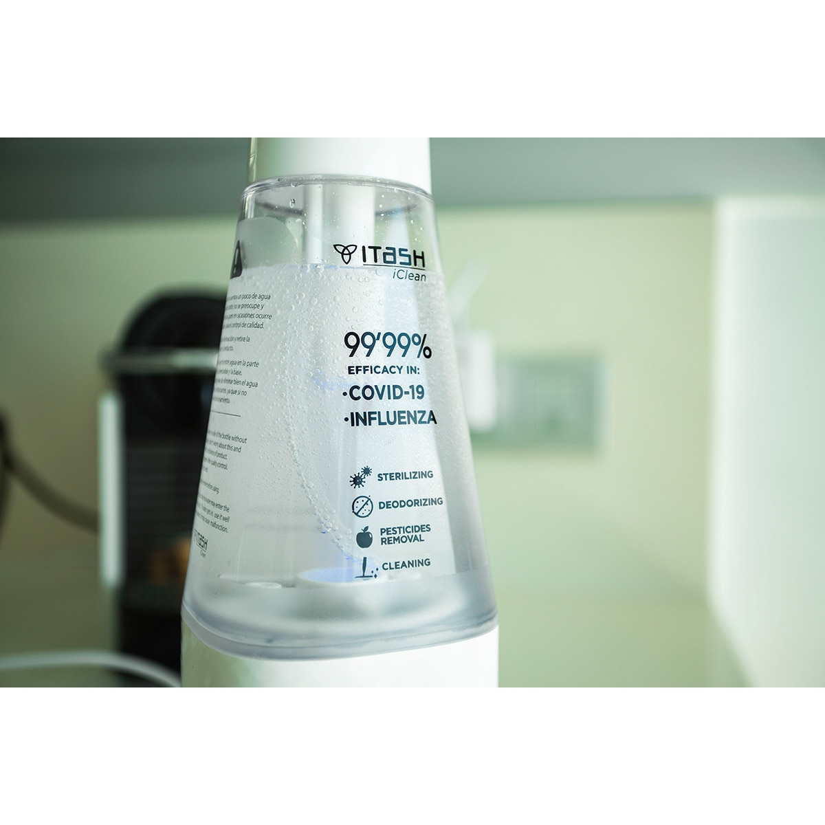Generador de desinfectante Iclean Itash con tecnología Ionisis · Itash ...