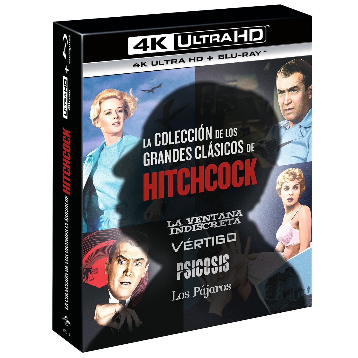 Alfred Hitchcock Classics Collection (4K Ultra HD + Blu-Ray ...
