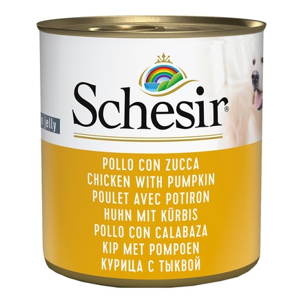 Comida húmeda para perros adultos Schesir pollo con calabaza 285 g · Schesir · El Corte Inglés