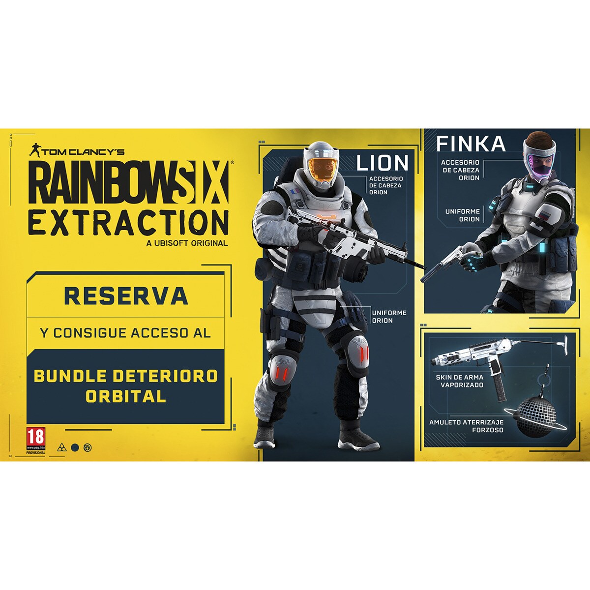 Rainbow Six Extraction Deluxe PS5 UbiSoft El Corte Ingl s