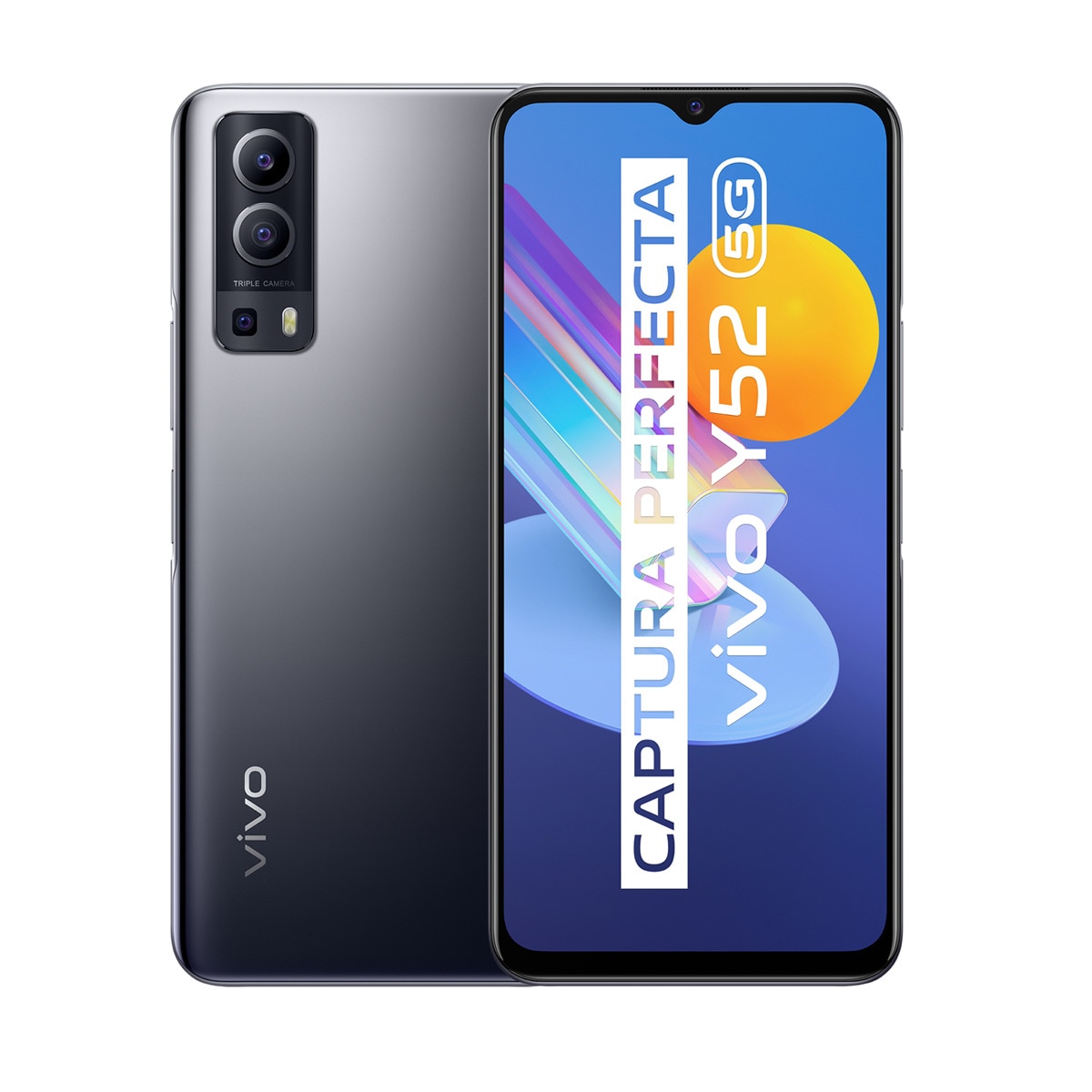 Vivo Y52 5G 4 GB + 128 GB Graphite Black móvil libre (Reacondicionado Grado A) · vivo · El Corte ...