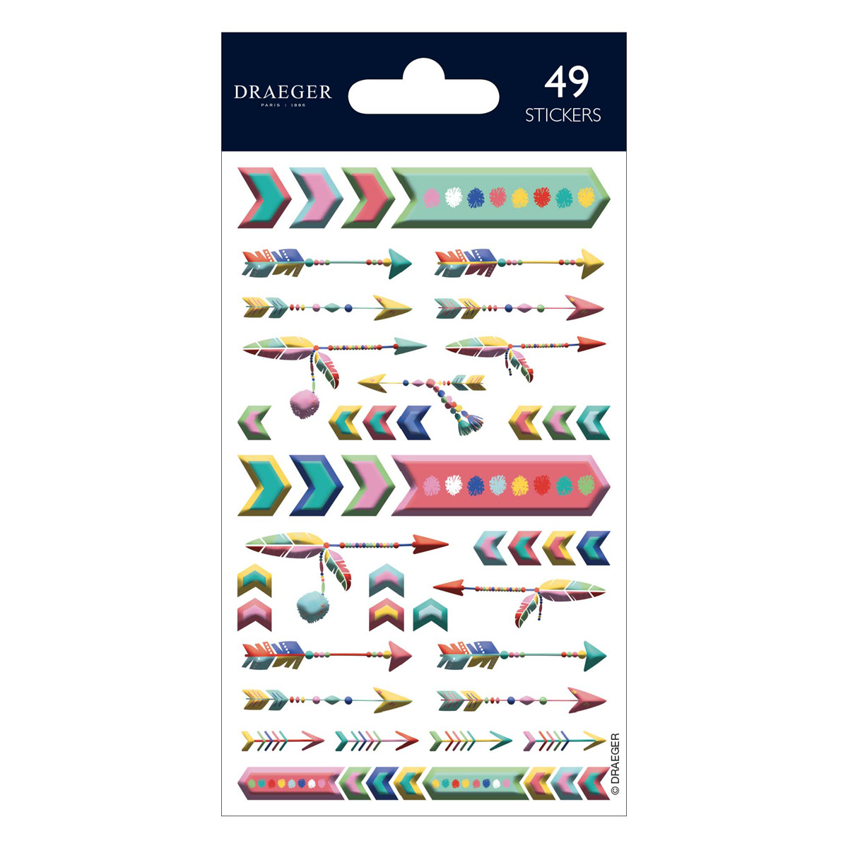 Sticker Flechas Multicolor · Draeger · El Corte Inglés