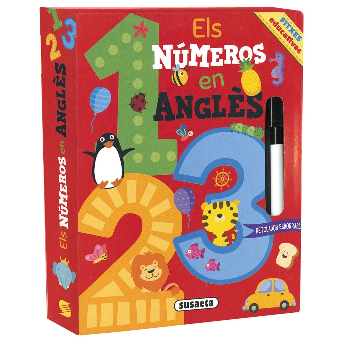 Els números en anglès (Tapa dura) · SUSAETA CATALAN · El Corte Inglés