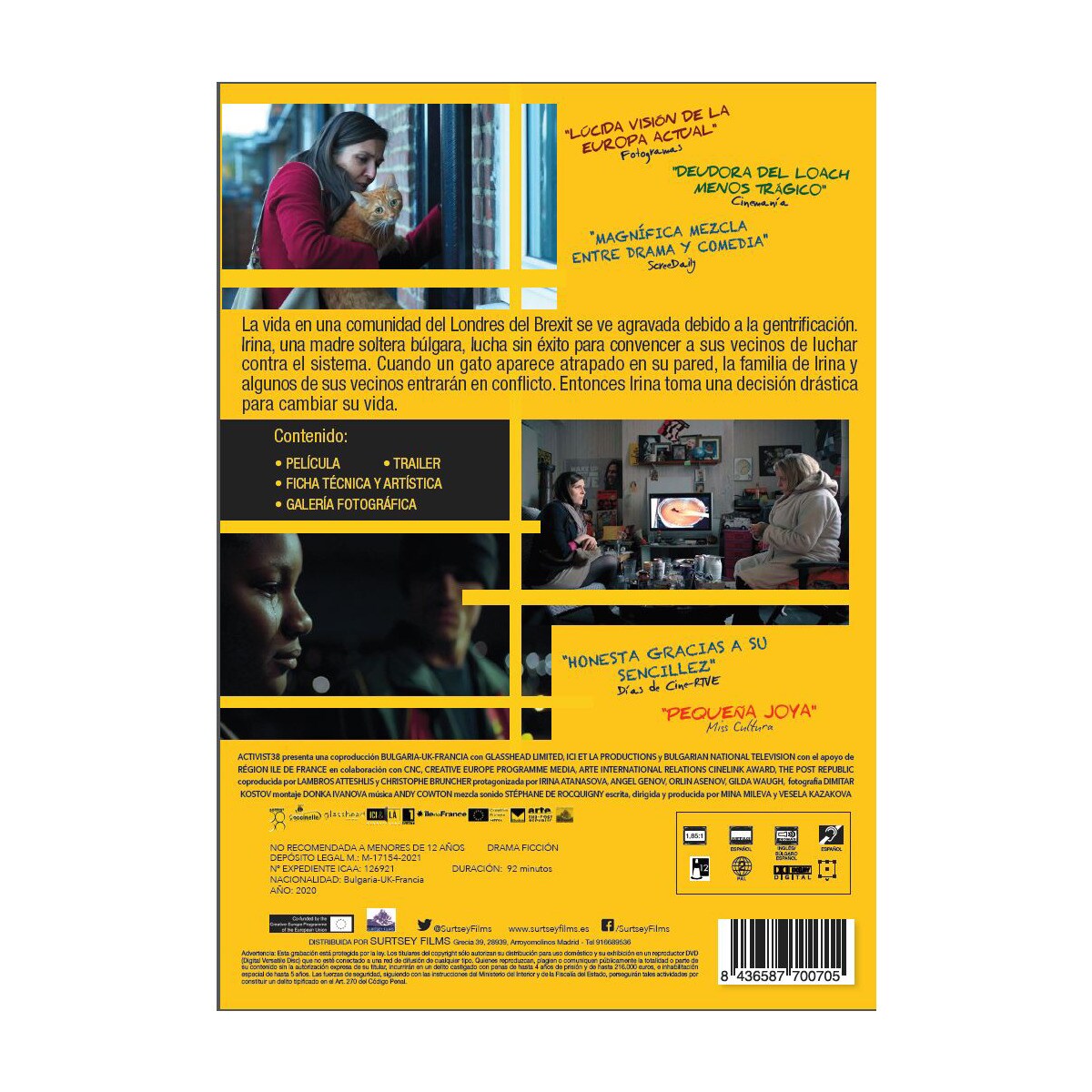 Pequeños milagros de Peckham St. (DVD) · SURTSEY FILMS · El Corte Inglés