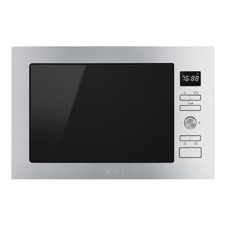 Microondas integrable con grill Smeg FMI425X con capacidad de 25 litros ...