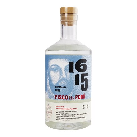 Pisco puro de Perú Quebranta · Pisco 1615 · El Corte Inglés