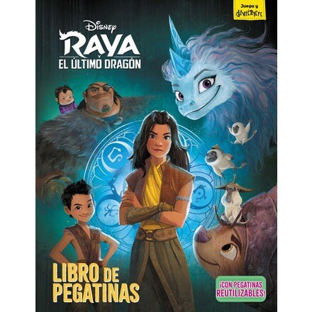 Raya y el último dragón. Libro de pegatinas (Tapa blanda) · DISNEY ...