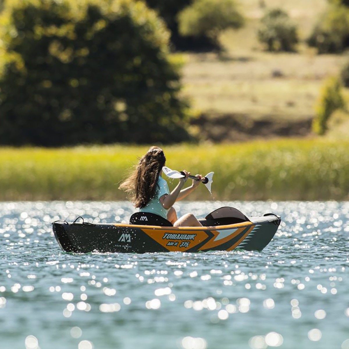 Kayak hinchable Tomahawk 12'4" 1P Aqua Marina · Aqua Marina · El Corte ...