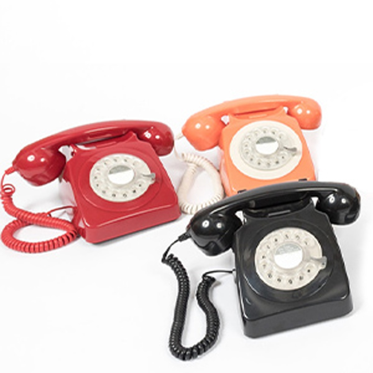 Teléfono GPO Rotary Rojo · GPO · El Corte Inglés
