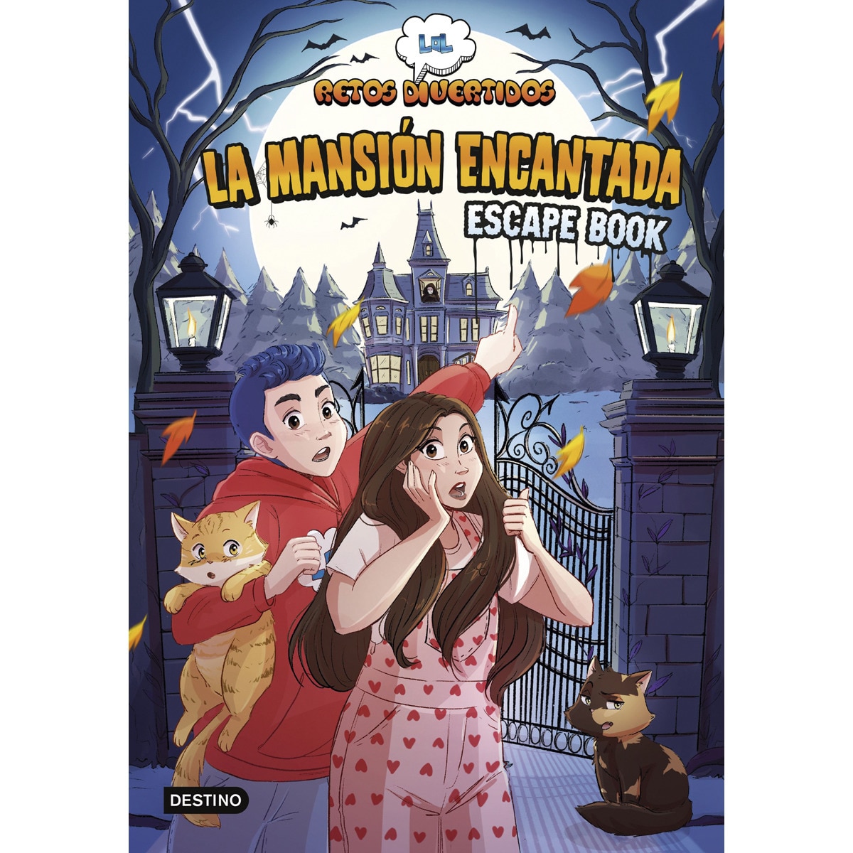 LOL Retos Divertidos 2. Escape Book: La Mansión Encantada (Tapa dura ...