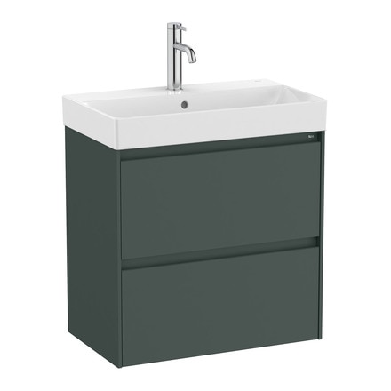 Mueble de baño compacto con 2 cajones y lavabo Ona Roca · Roca · El ...