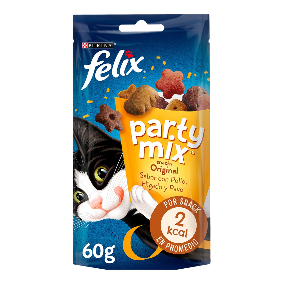 Snack para gatos adultos Felix Party Mix Original · Felix · El Corte Inglés
