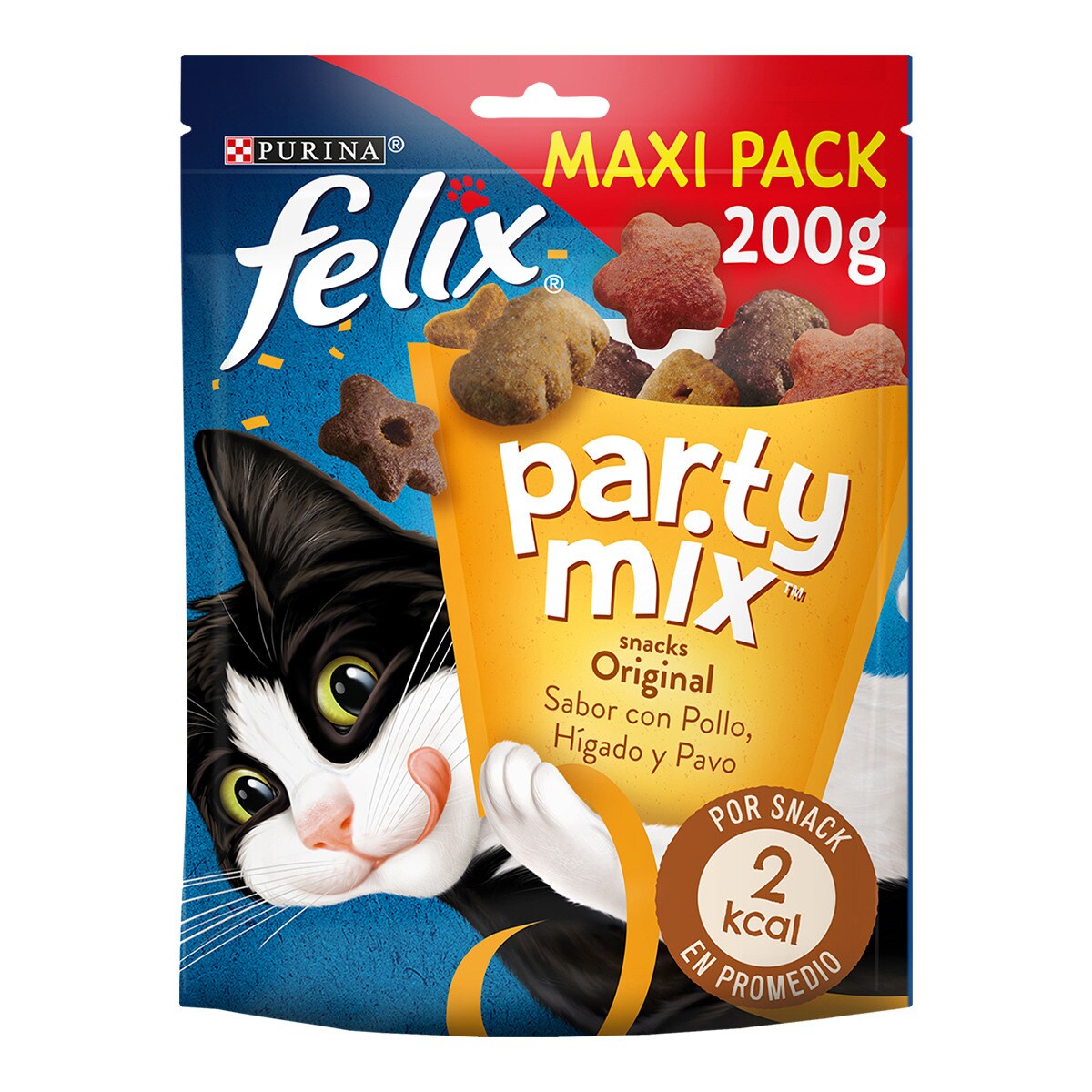 Snack para gatos adultos Felix Party Mix Original · Felix · El Corte Inglés