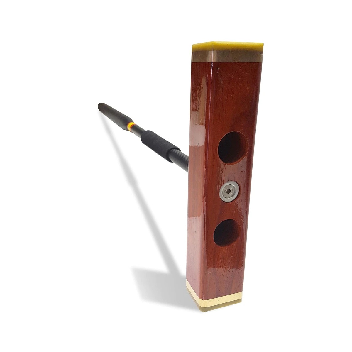 Mazo de croquet Avanzado cabeza de 30 cm Palo Rojo y mango fibra de ...
