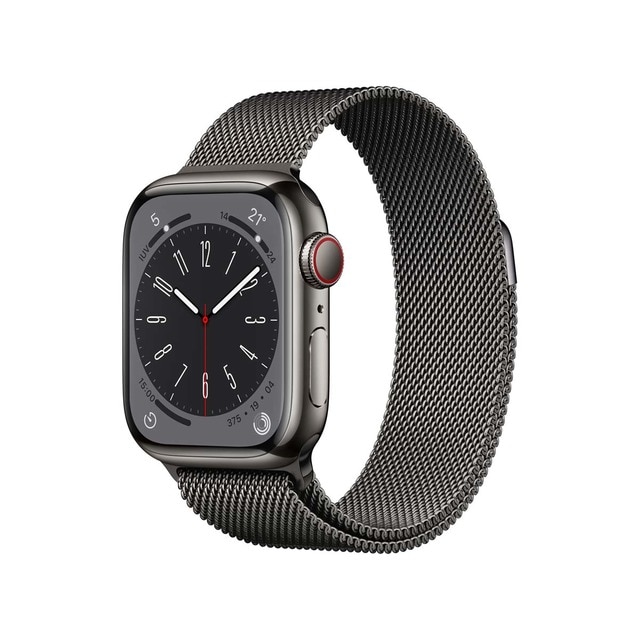 Apple Watch Series 8 GPS + Cellular 41mm con caja de acero inoxidable ...