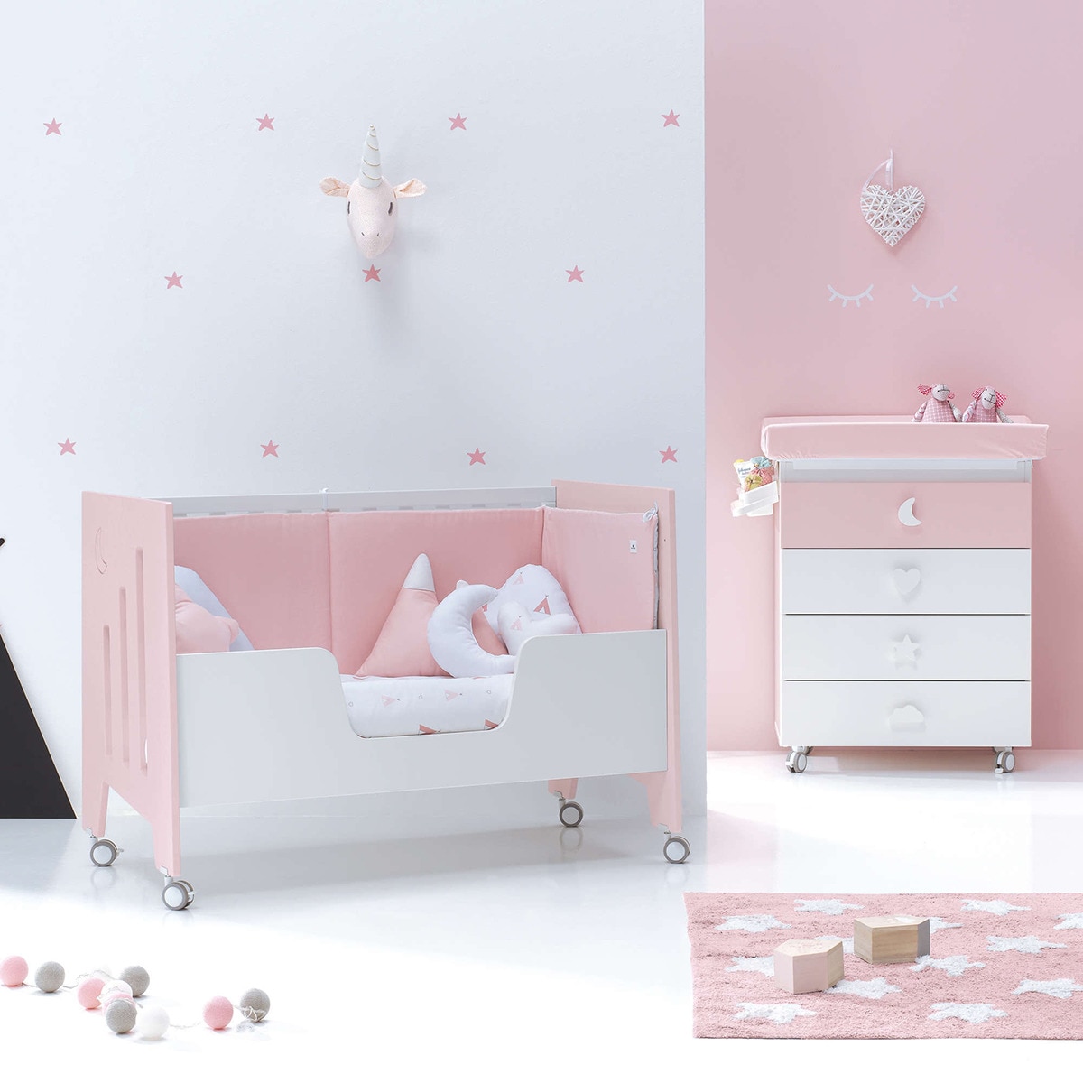 Cuna-cama colecho 60x120 cm (5en1) Omni · Alondra · El Corte Inglés