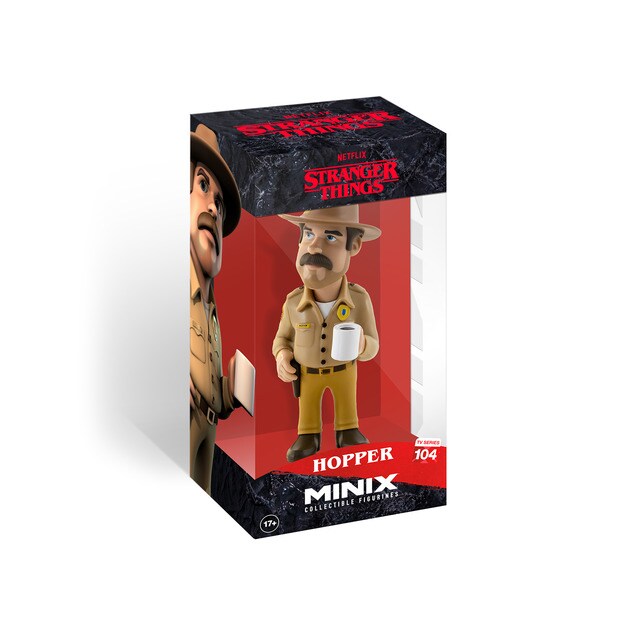 Figura coleccionable Minix Sheriff Jim Hopper Stranger Things · Minix ...