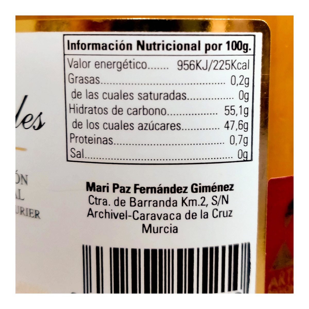 Mermelada extra de albaricoque y ciruela Mariage Royal Confituras ...