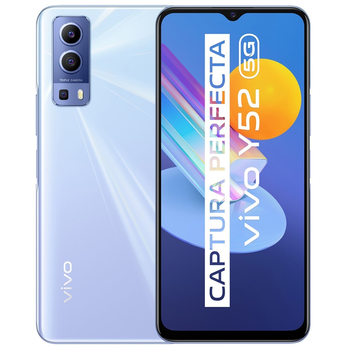 Vivo Y52 5G 4 GB + 128 GB Polar Blue móvil libre (Reacondicionado Grado A) · vivo · El Corte Inglés