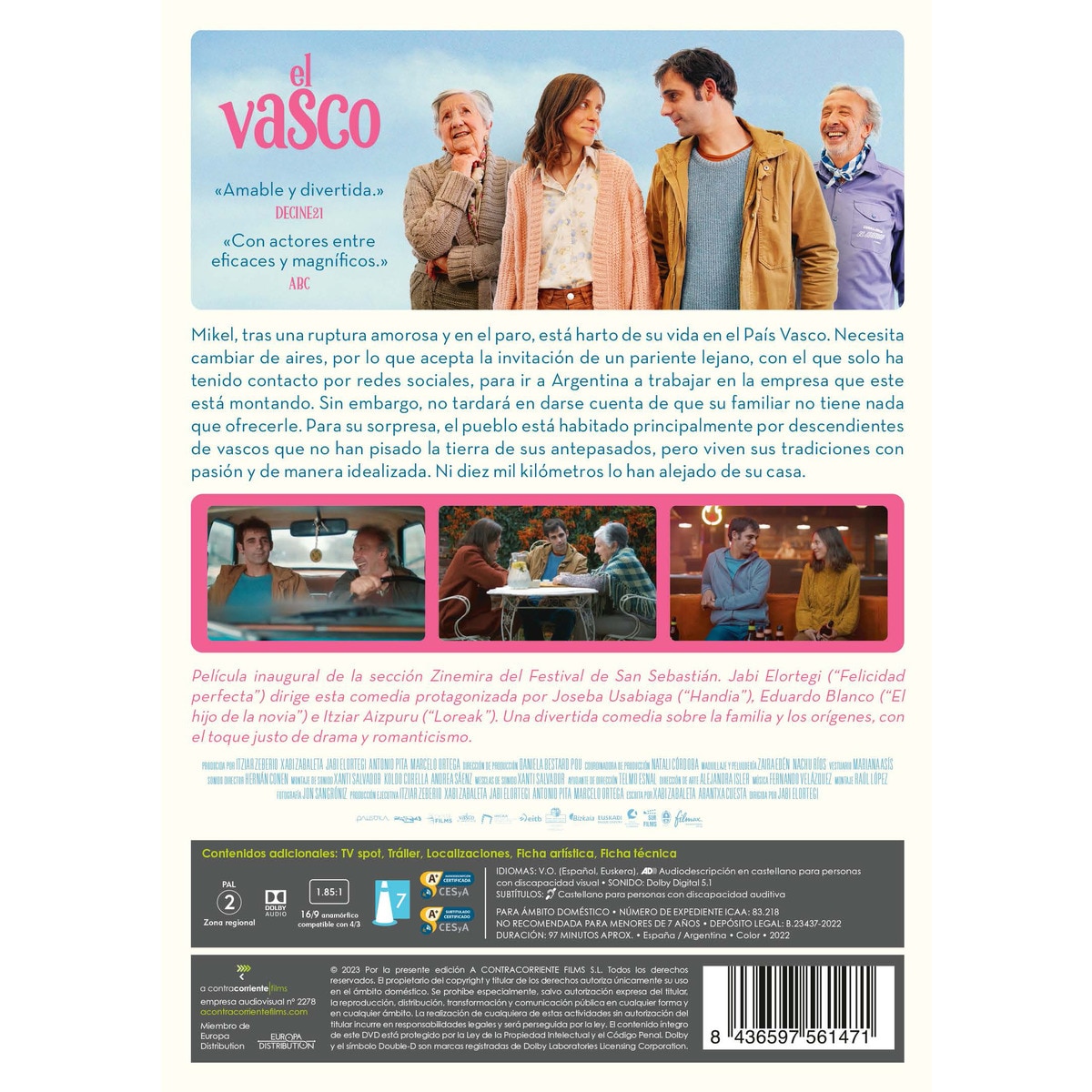 El vasco (DVD) · A CONTRACORRIENTE · El Corte Inglés