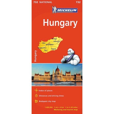 Mapa national hungary · Mapas y planos - EUROPA · El Corte Inglés