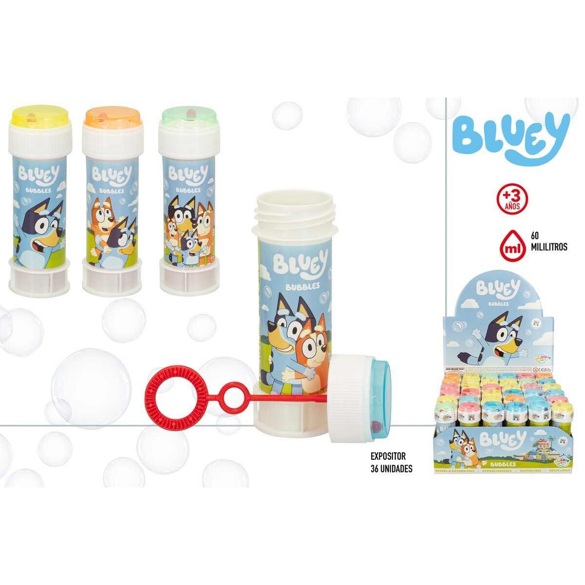 Pompero 60 ml Bluey · Colorbaby · El Corte Inglés