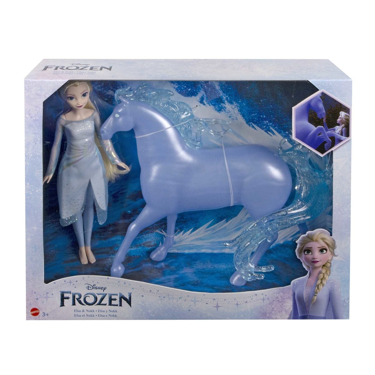 Muñeca Elsa y caballo Nokk Disney Frozen · Mattel · El Corte Inglés