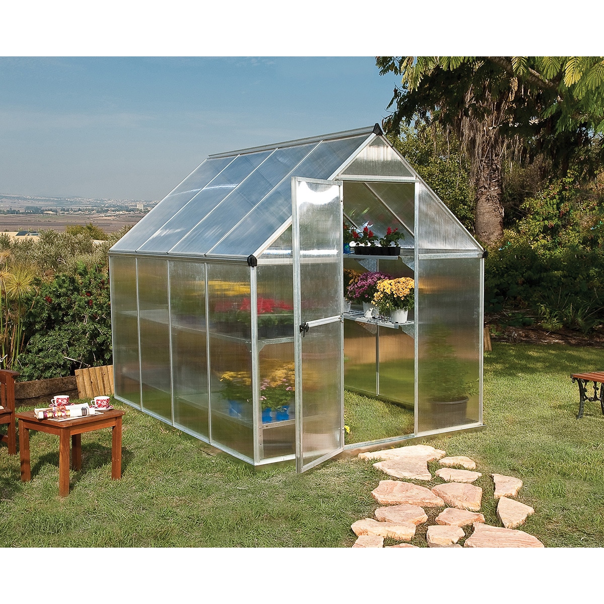 Invernadero de Policarbonato Harmony 185 x 247 cm · CANOPIA · El Corte Inglés