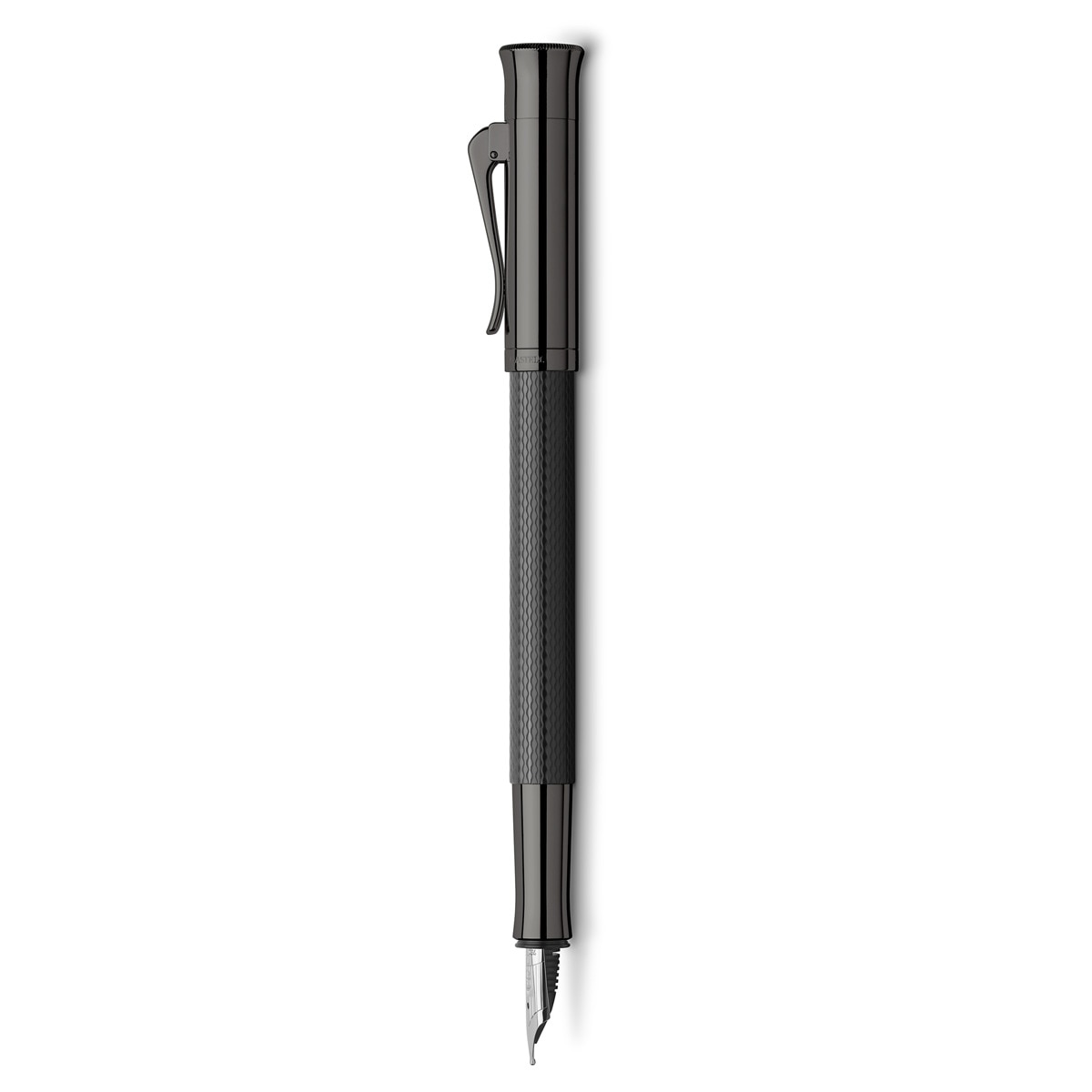 Pluma estilográfica Guilloche Black Edition punta F Graf von Faber-Castell negro · Graf von ...