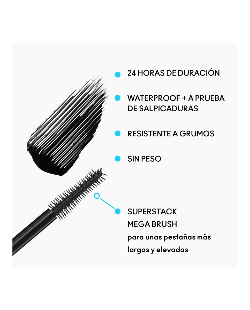 Máscara de Pestañas Macstack Waterproof Mascara M.A.C · M.A.C · El ...