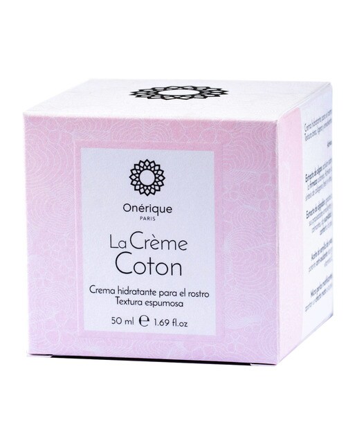 Crema facial hidratante matificante La Crème Coton 50 ml Onérique ...