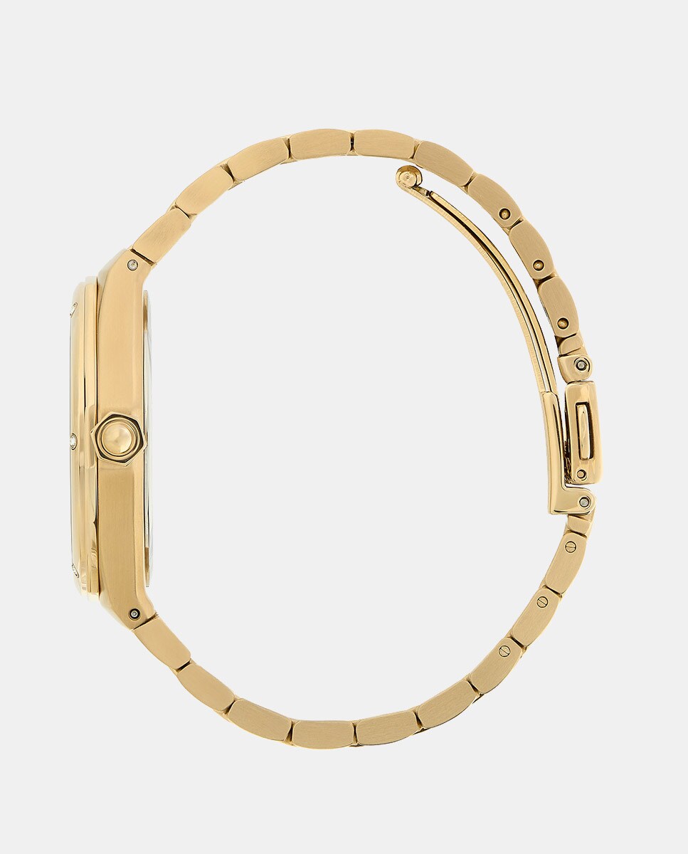 Reloj de mujer Hexa 24000029 de acero dorado · Olivia Burton · El Corte ...