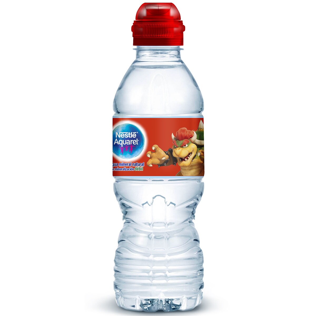 Agua mineral natural de mineralización débil botella 33 cl con tapón ...