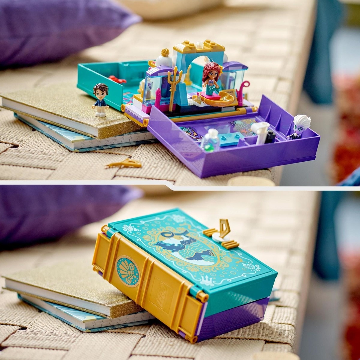 Comprar La Sirenita Libro de Cuentos Juguete de Ariel LEGO Disney ...