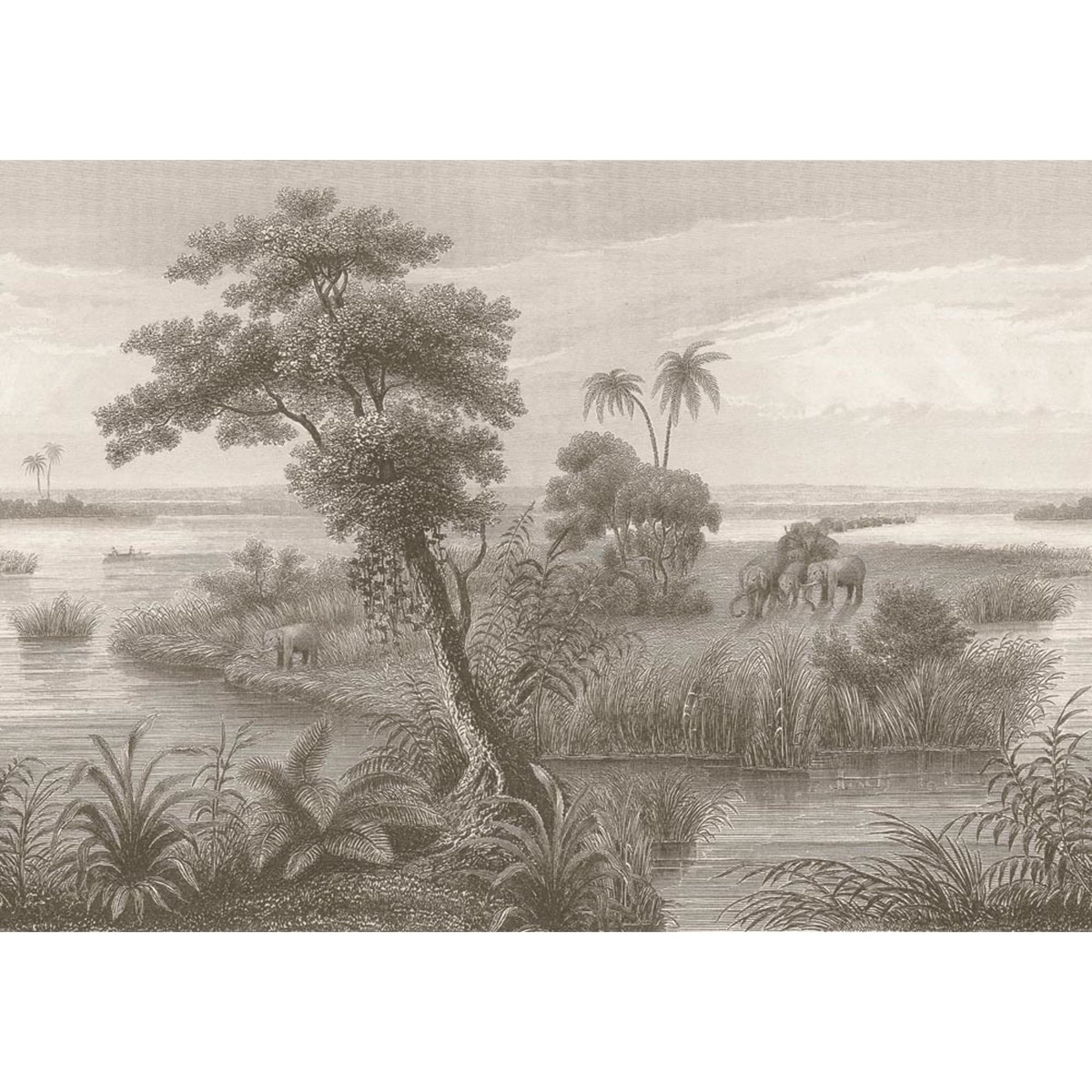 Papel de Parede TNT Oasis Madagáscar · Rasch · El Corte Inglés