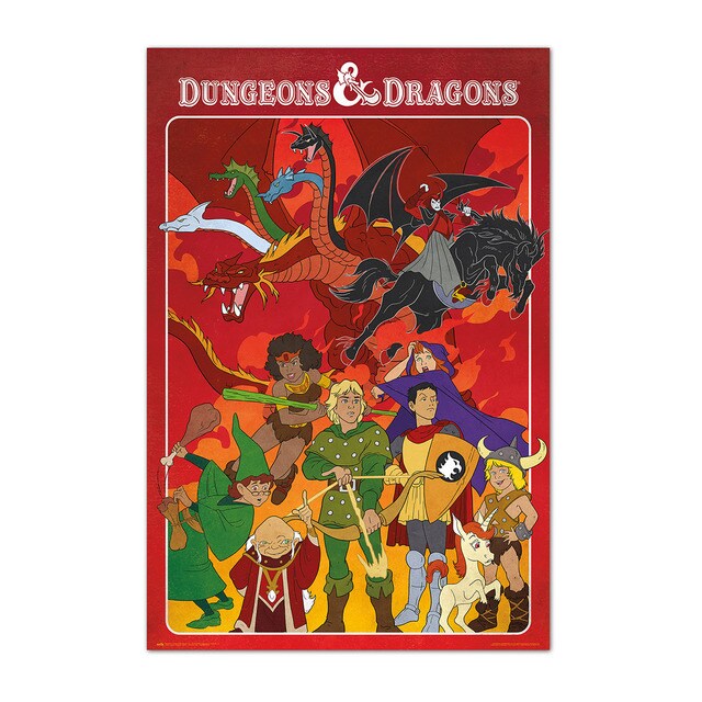 Poster Dungeons & Dragons Dungeons & Dragons The Animated Series · Erik ...
